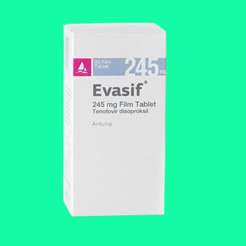Thuốc Evasif 245mg điều trị viêm gan B mạn tính ở người trưởng thành