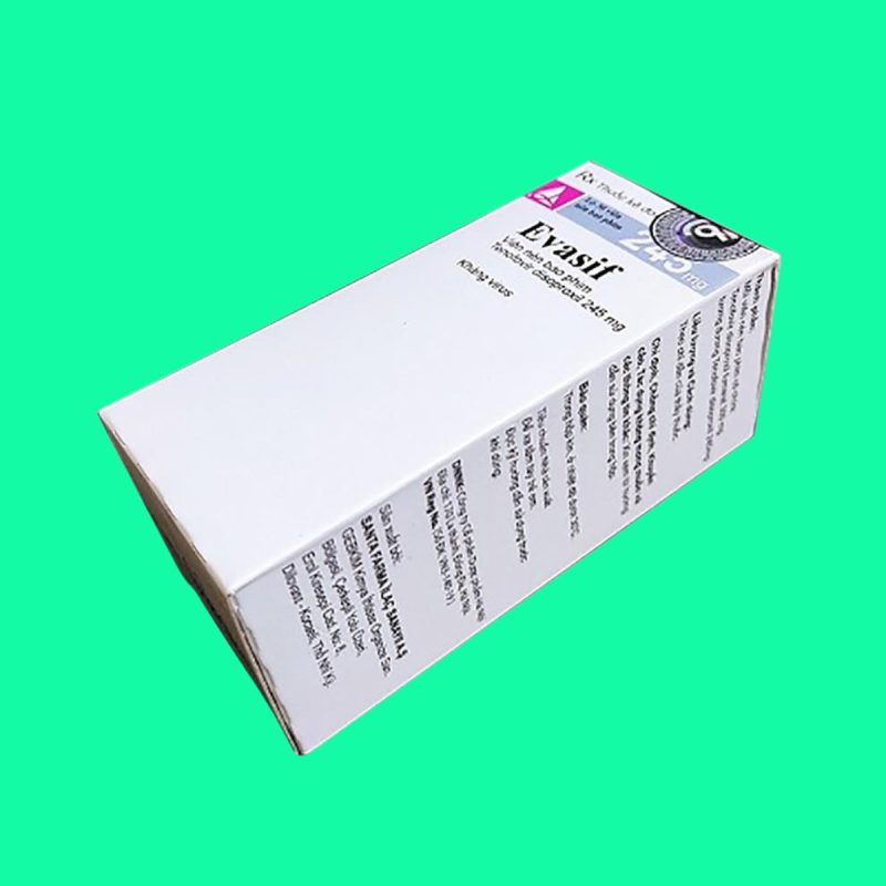 Thuốc Evasif 245mg điều trị viêm gan B mạn tính ở người trưởng thành