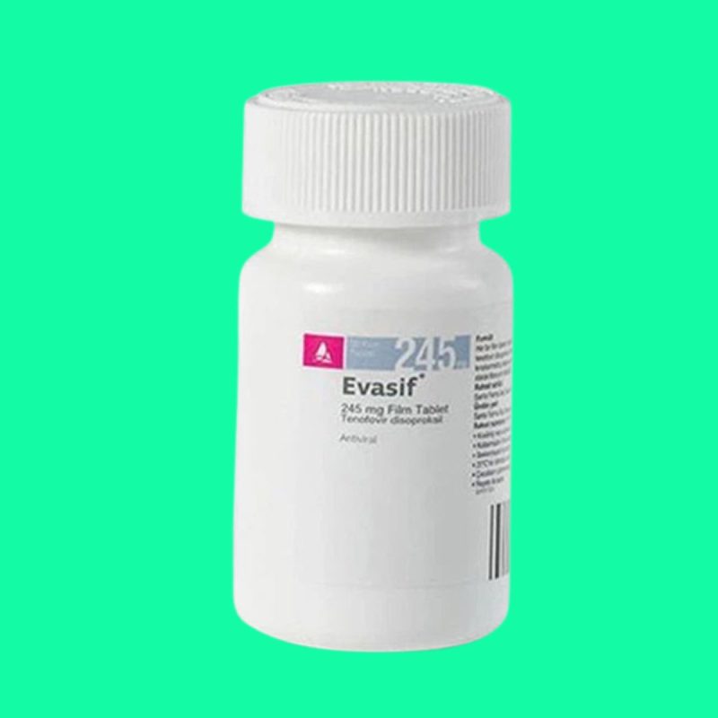 Thuốc Evasif 245mg điều trị viêm gan B mạn tính ở người trưởng thành