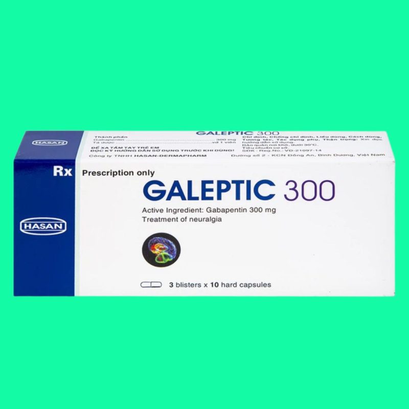 Thuốc Galeptic 300 có tác dụng điều trị các bệnh lý thần kinh