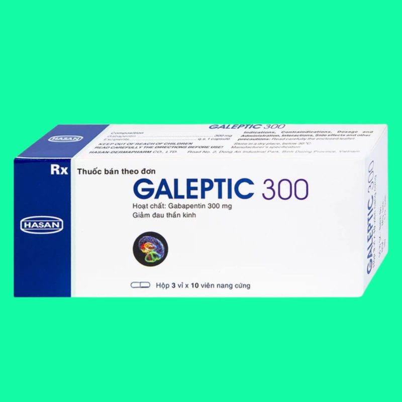 Thuốc Galeptic 300 có tác dụng điều trị các bệnh lý thần kinh