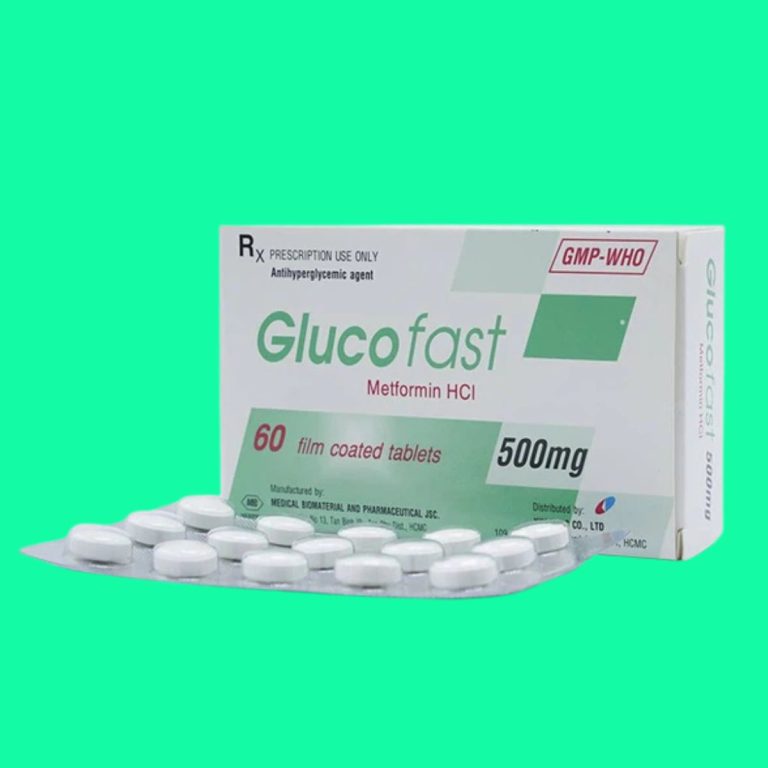 Thuốc Glucofast 500mg có tác dụng điều trị tiểu đường típ 2