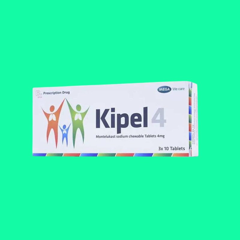 Thuốc Kipel 4 điều trị hen suyễn mức độ nhẹ và mức độ trung bình