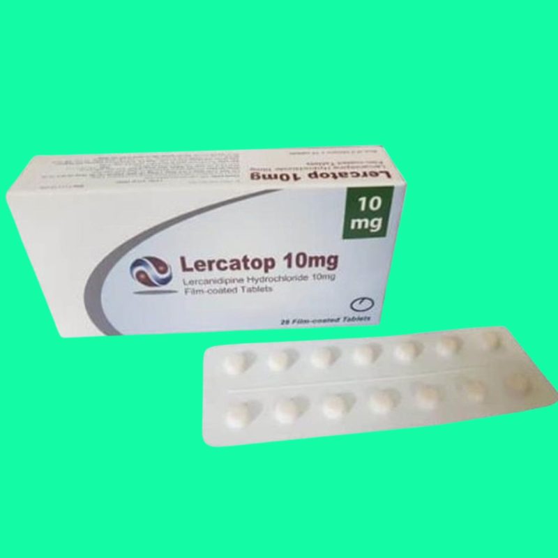 Thuốc Lercatop 10mg điều trị tăng huyết áp từ nhẹ đến trung bình