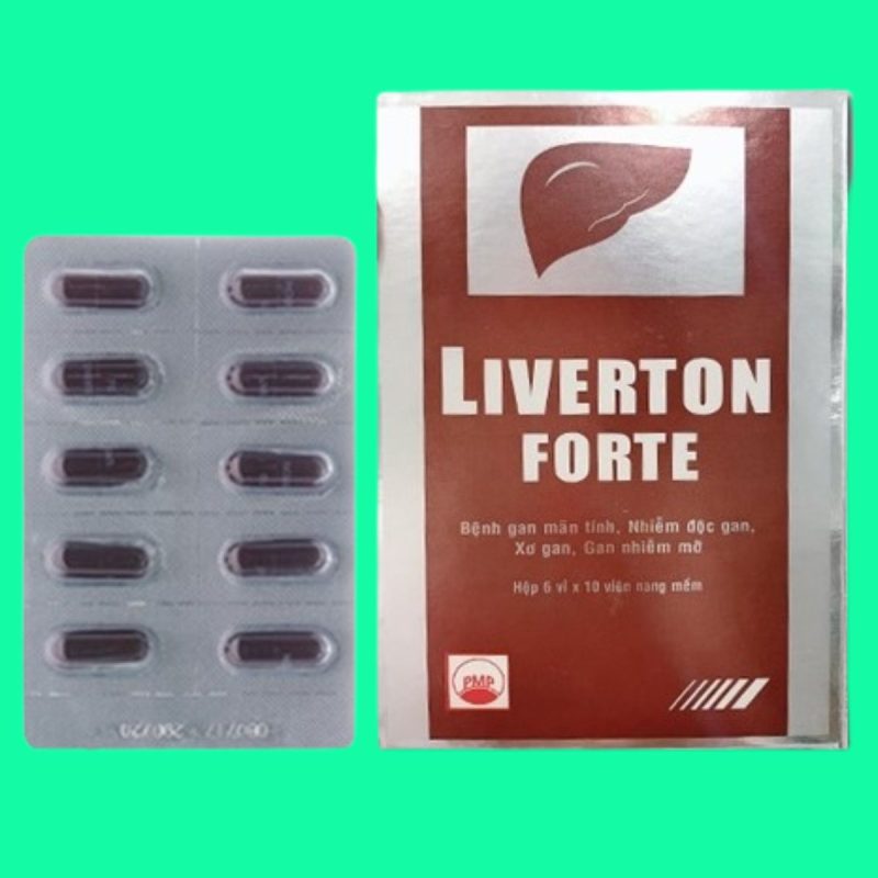 Thuốc Liverton Forte Pymepharco 60 viên giúp tăng cường chức năng gan