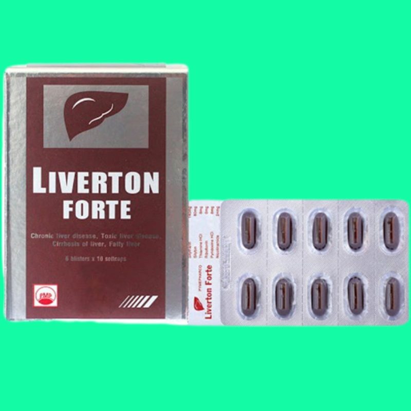 Thuốc Liverton Forte Pymepharco 60 viên giúp tăng cường chức năng gan