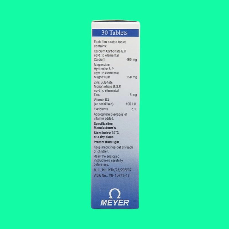 Thuốc Osteomed Tablets hỗ trợ bổ sung chất dinh dưỡng hàng ngày