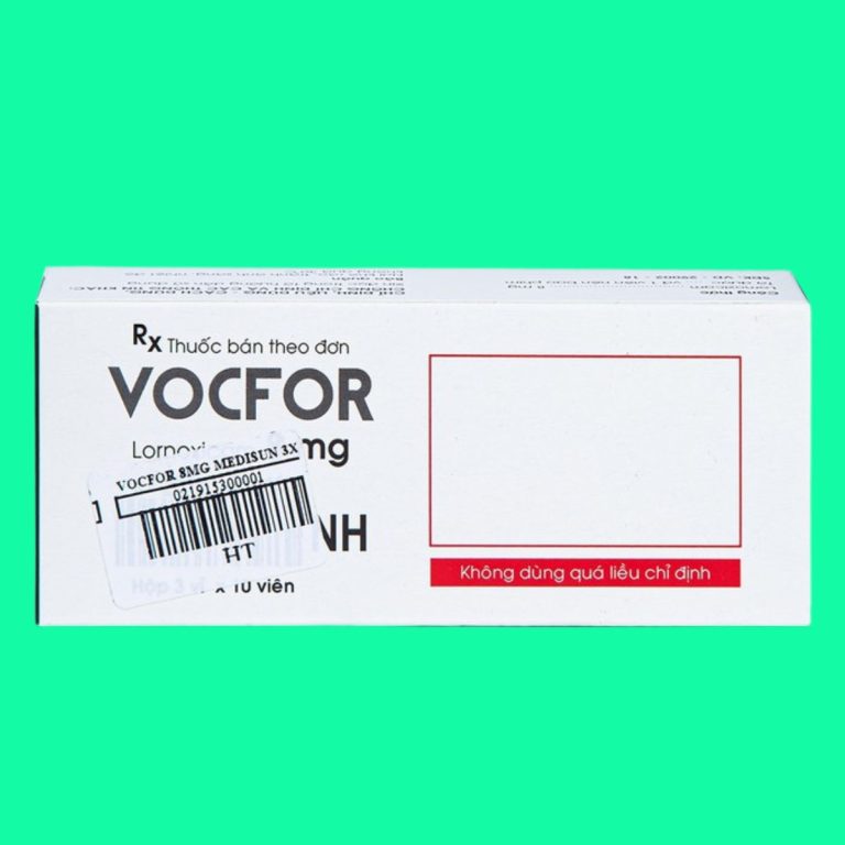 Thuốc Vocfor 8mg có tác dụng điều trị đau, viêm do nhiều nguyên nhân