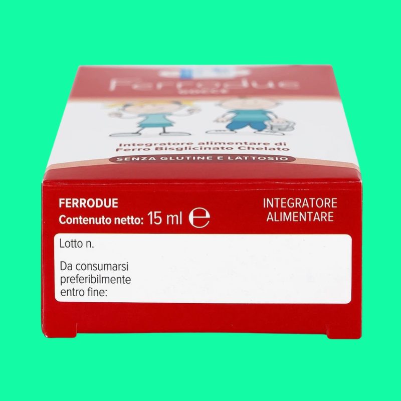 Ferrodue 15ml bổ sung sắt cho trẻ, giảm nguy cơ thiếu máu do thiếu sắt