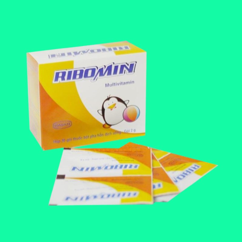 Ribomin 2g bổ sung vitamin cần thiết trong độ tuổi phát triển của trẻ