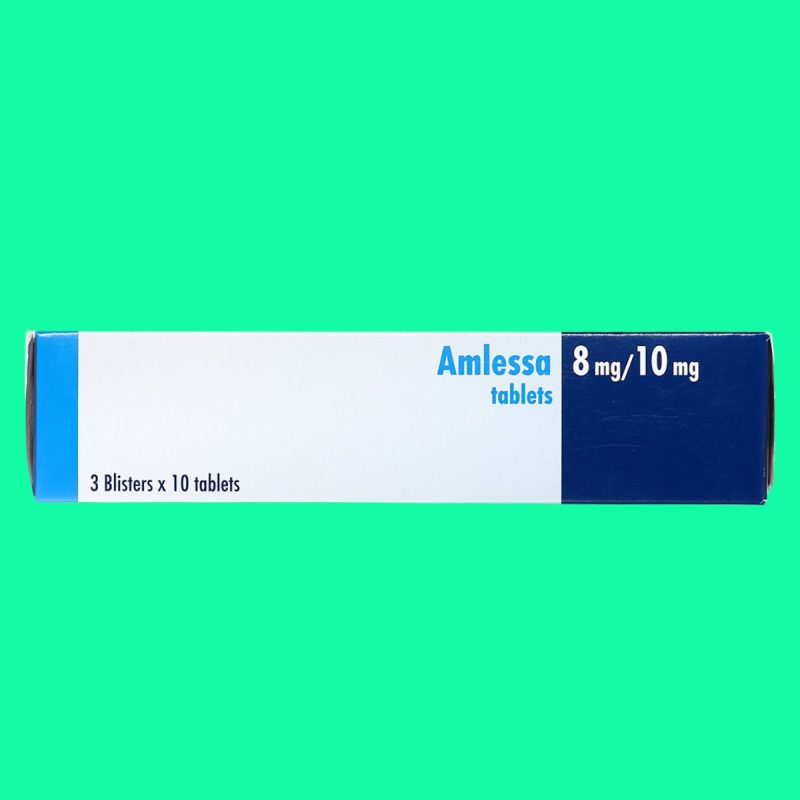 Amlessa 8mg/10mg có tác dụng điều trị tăng huyết áp, bệnh mạch vành