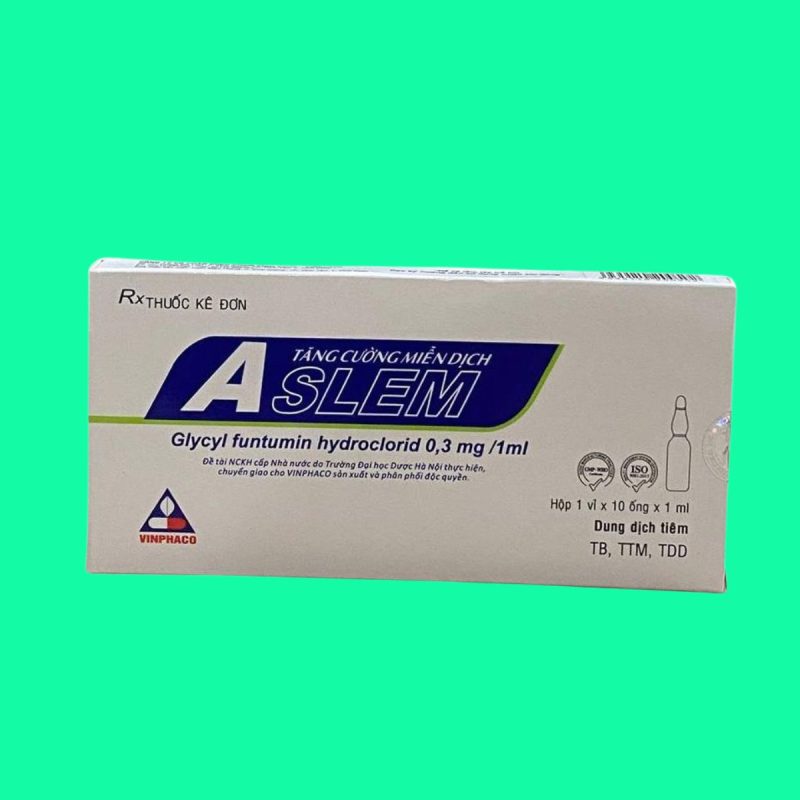 Thuốc Aslem 0.3mg/ml có tác dụng tăng cường miễn dịch cho cơ thể