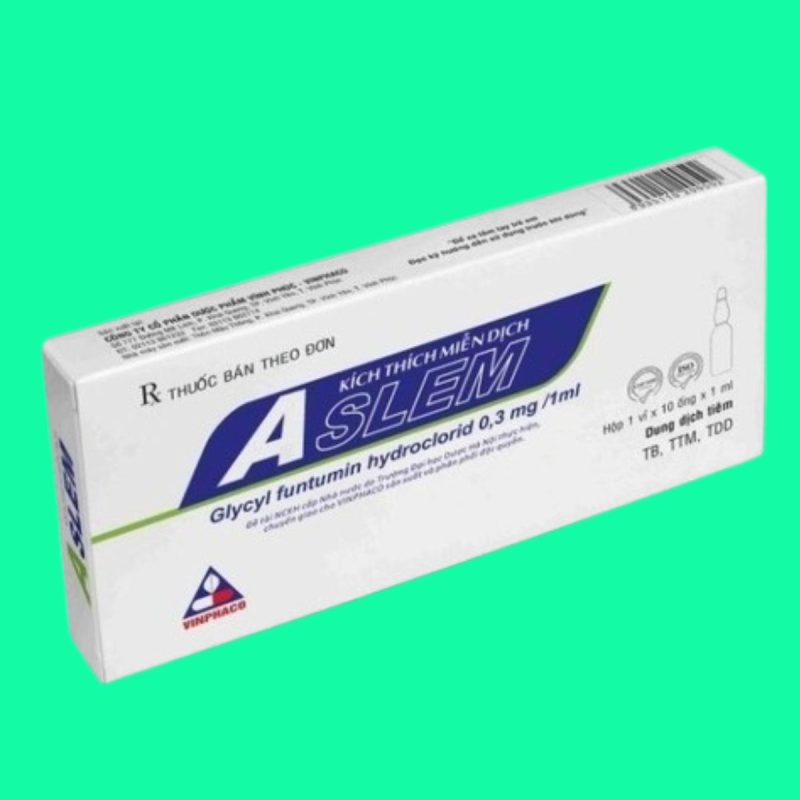Thuốc Aslem 0.3mg/ml có tác dụng tăng cường miễn dịch cho cơ thể