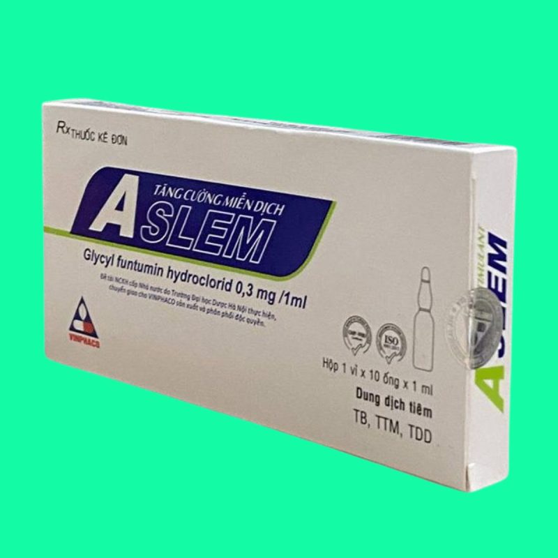 Thuốc Aslem 0.3mg/ml có tác dụng tăng cường miễn dịch cho cơ thể