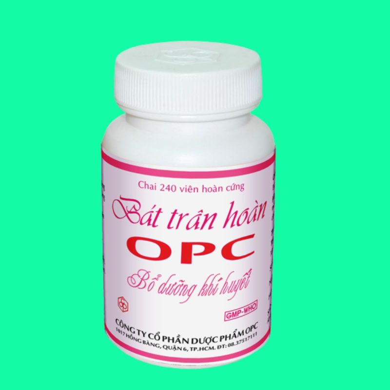 Thuốc Bát Trân Hoàn OPC 240 viên - điều trị, phòng ngừa khí huyết giảm