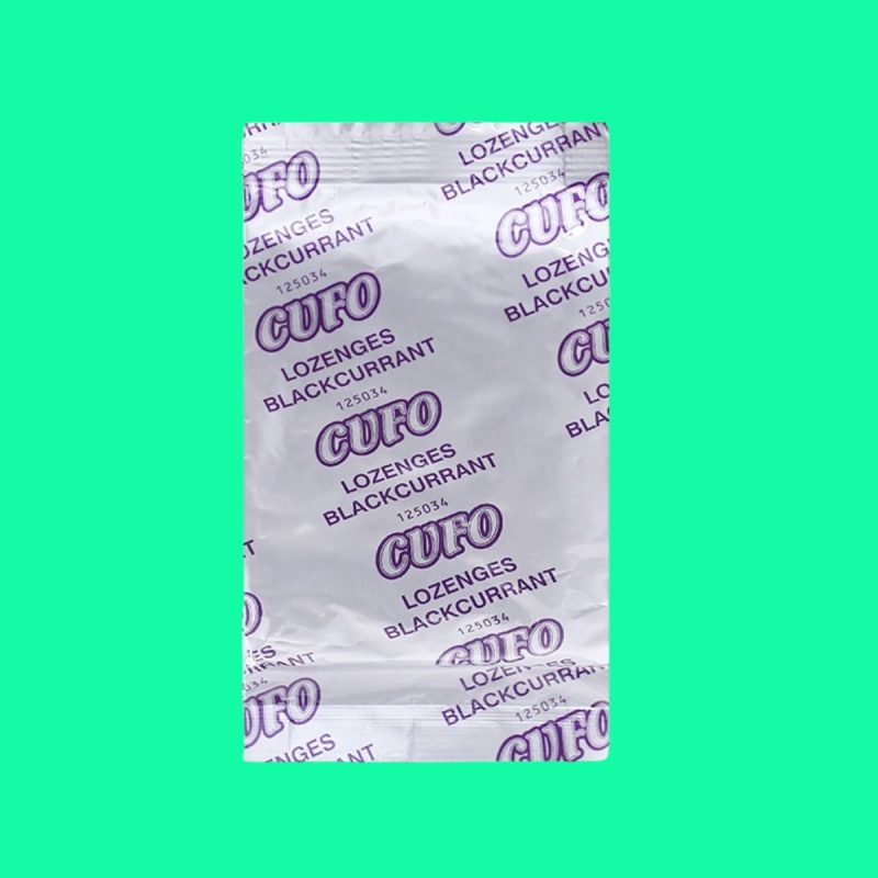 Thuốc Cufo Lozenges (Black currant) giảm đau rát họng và nhiễm khuẩn ...