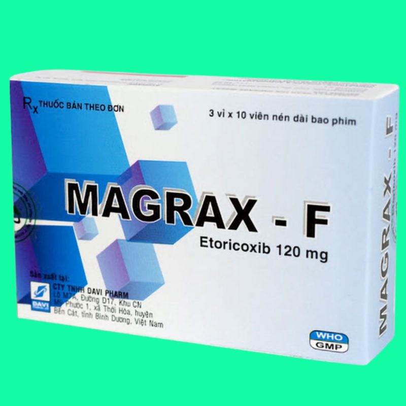 Thuốc Magrax-F 120m được sử dụng trong điều trị các cơn gout cấp