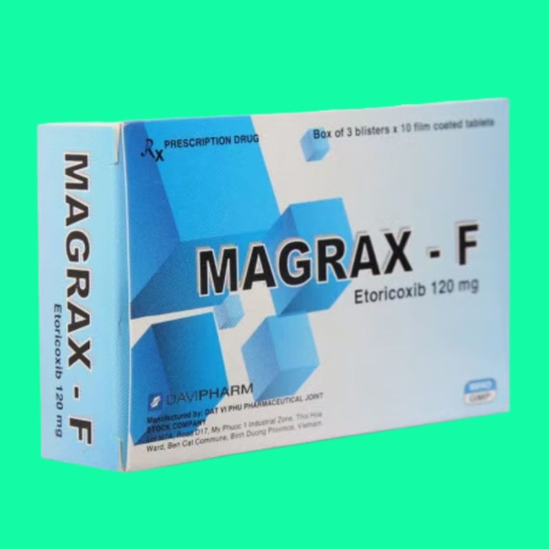 Thuốc Magrax-F 120m được sử dụng trong điều trị các cơn gout cấp