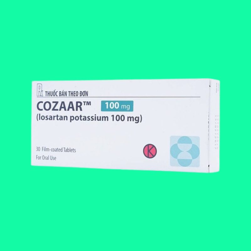 Thuốc Cozaar 100mg chỉ định điều trị tình trạng tăng huyết áp