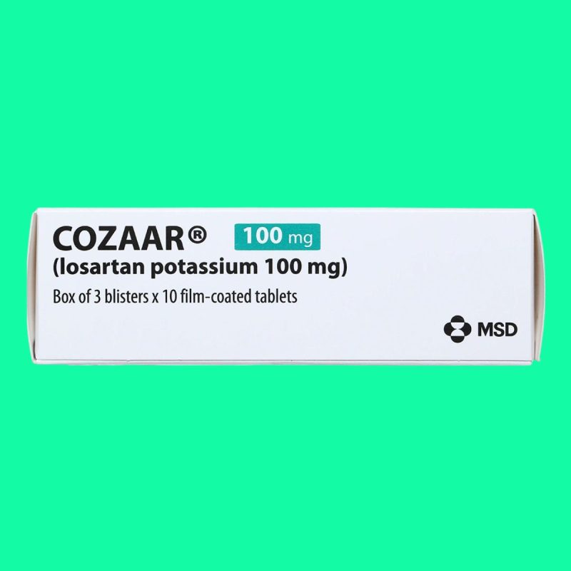 Thuốc Cozaar 100mg chỉ định điều trị tình trạng tăng huyết áp