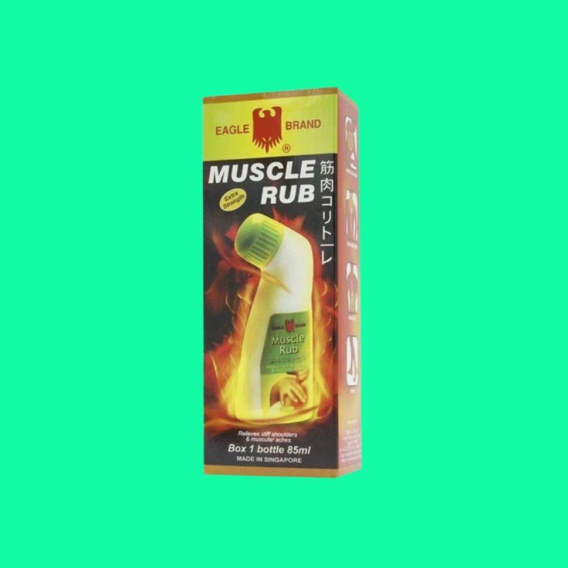 Thuốc Eagle Brand Muscle Rub giảm đau do viêm khớp, bong gân