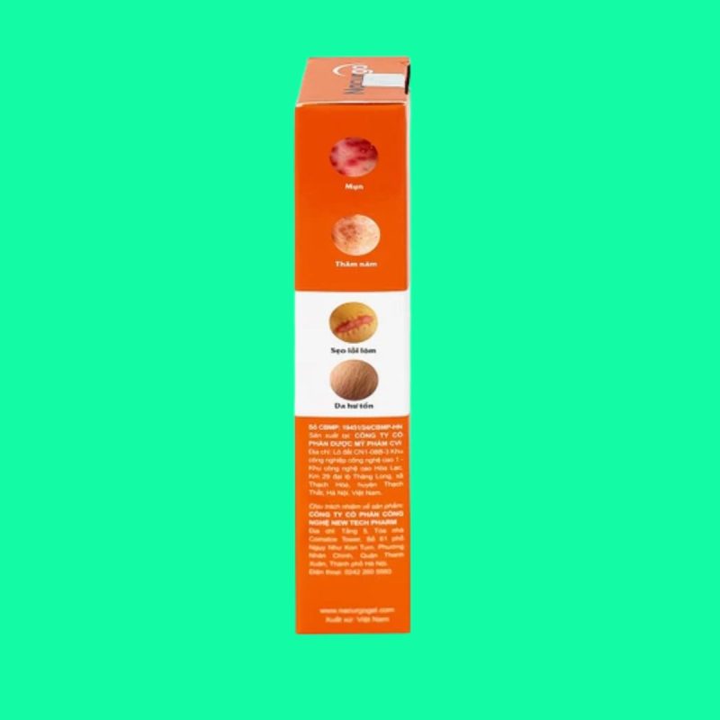 Thuốc Nacurgo Gel Pro cải thiện tình trạng mụn trứng cá, sẹo thâm