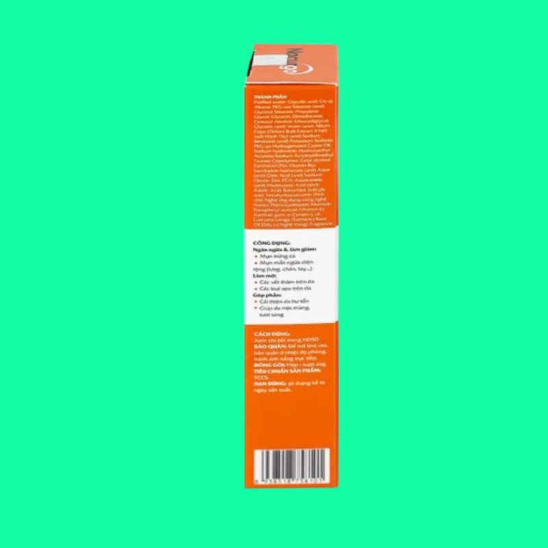 Thuốc Nacurgo Gel Pro cải thiện tình trạng mụn trứng cá, sẹo thâm