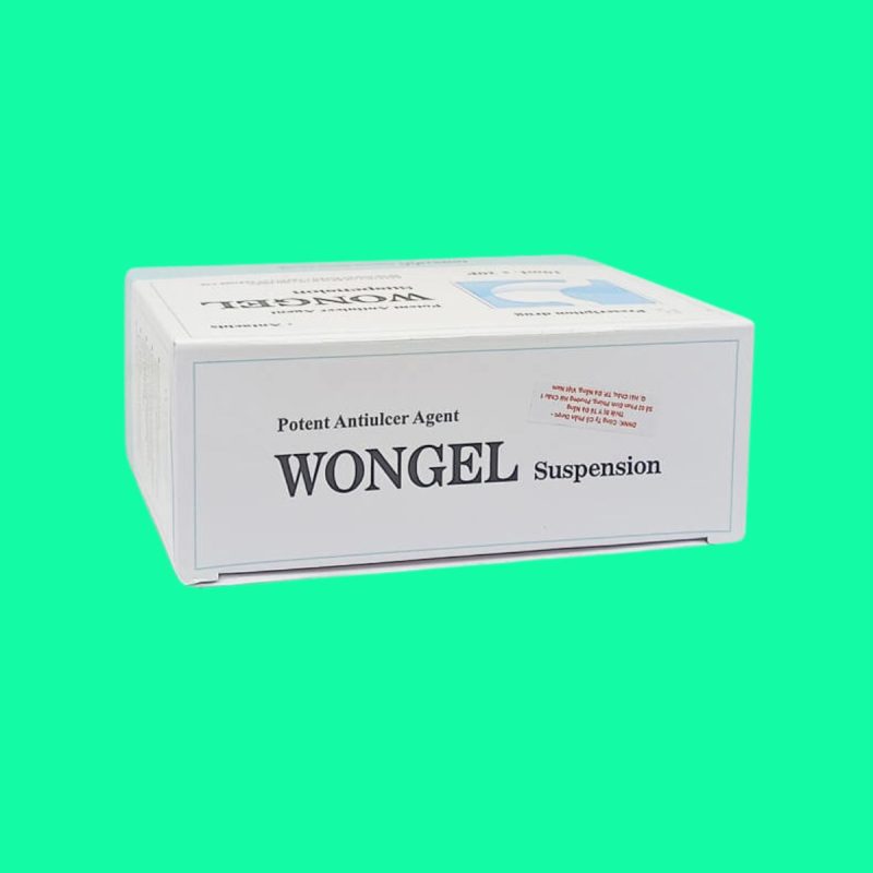 Thuốc Wongel Suspension giảm đau trong viêm loét dạ dày tá tràng