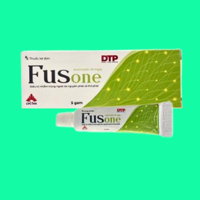 Thuốc Fusone 20mg (Acid fusidic) – điều trị nhiễm trùng ngoài da nguyên ...