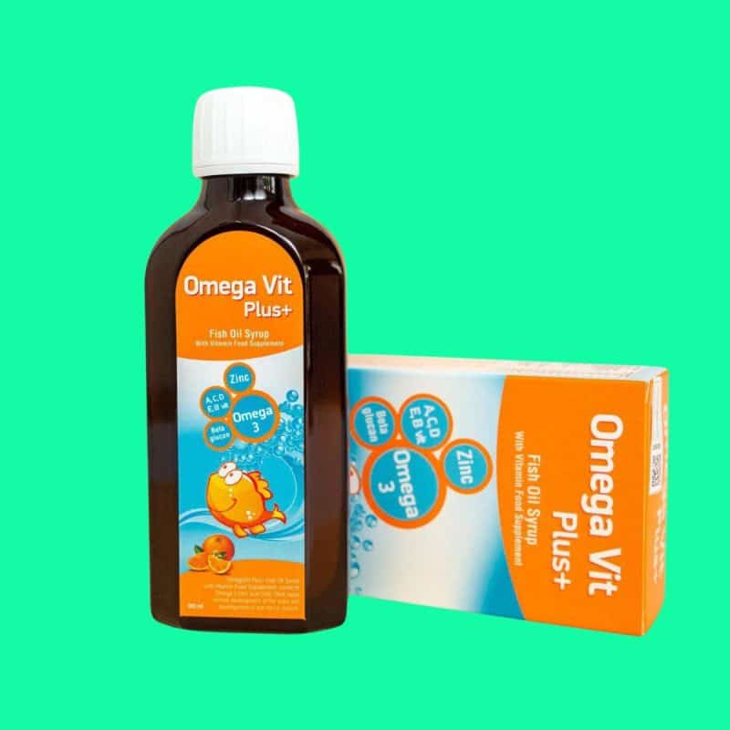 Thuốc Omega Vit Plus+ nâng cao sức đề kháng, cải thiện sức khỏe não bộ