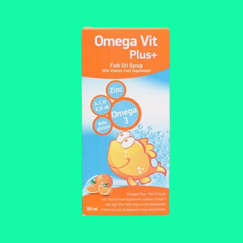 Thuốc Omega Vit Plus+ nâng cao sức đề kháng, cải thiện sức khỏe não bộ