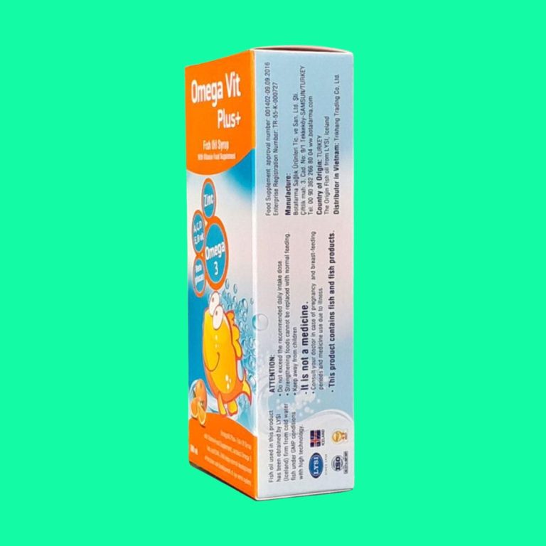 Thuốc Omega Vit Plus+ nâng cao sức đề kháng, cải thiện sức khỏe não bộ