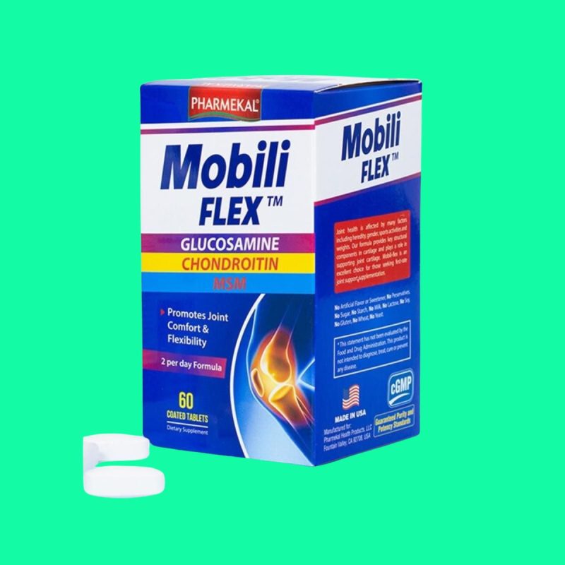 Thuốc Pharmekal Mobili Flex cung cấp dưỡng chất cho khớp, giảm viêm khớp