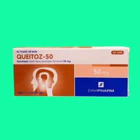 Thuốc Queitoz 50: Điều trị các tình trạng rối loạn lưỡng cực - Dược sĩ ...