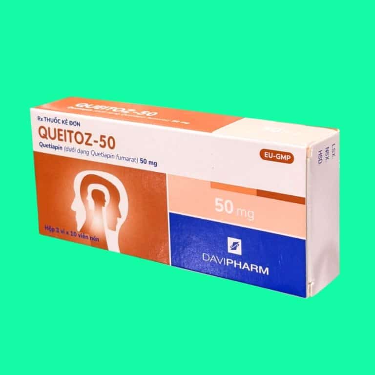Thuốc Queitoz 50: Điều trị các tình trạng rối loạn lưỡng cực - Dược sĩ ...